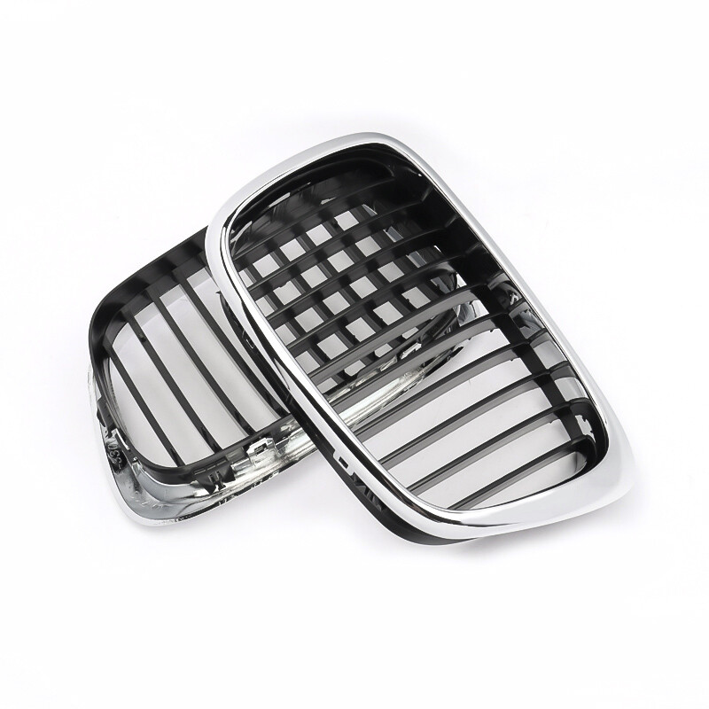 Pair Front Bumper Grille Grill For BMW E39 525i 528i 530i 540i M5 ...