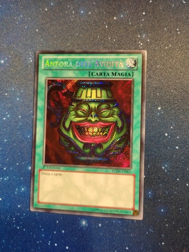 Yu-Gi-Oh! Topf der Gier LCJW-IT061 Secret Rare Near Mint 1. Auflage ...