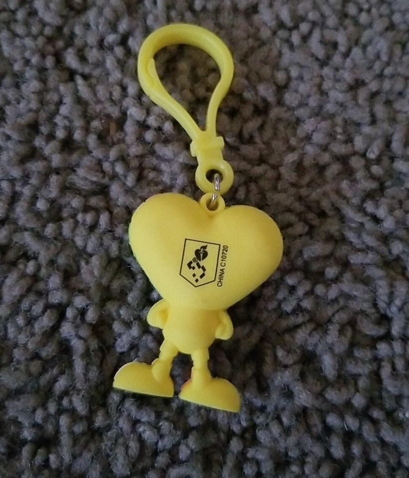 JOURNEY - AMERICAN HEART ASSOCIATION BACKPACK KEYCHAIN CLIP HEART HERO ...