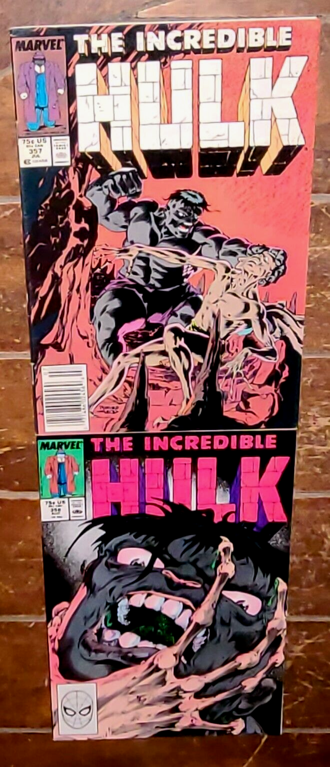 The Incredible HULK #357 & #358 by Peter David & Jeff Purves, (1989 ...