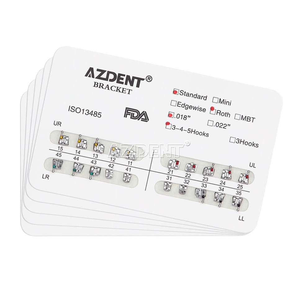 Dental Orthodontic Glue Bonding Light Cure Composite Resin Kit/Brackets ...