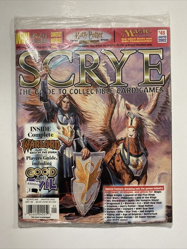 SCRYE Magazine #48 Jan/Feb 2002 NFL Showdown Booster Magi-Nation VTES ...