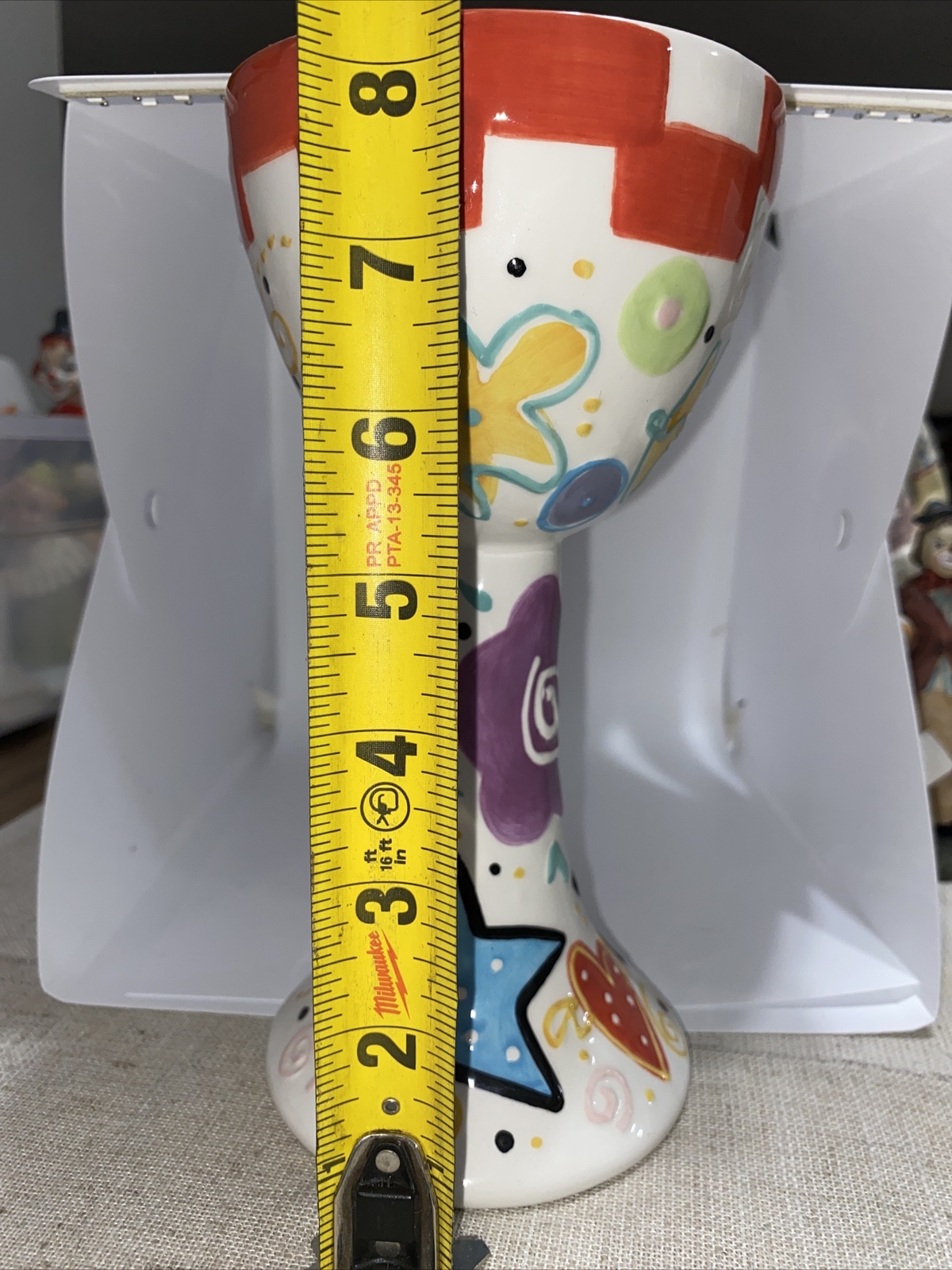 With Love,Joanne Lotus Joanne Delomba Wine Chalice Design Cup Ceramic ...