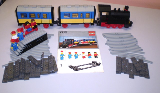 LEGO Trains: Push-Along Passenger Steam Train (7710) for sale online | eBay