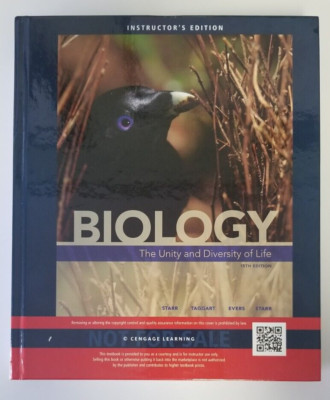 Biology: The Unity and Diversity of Life (15th Edition) INSTRUCTOR'S ...