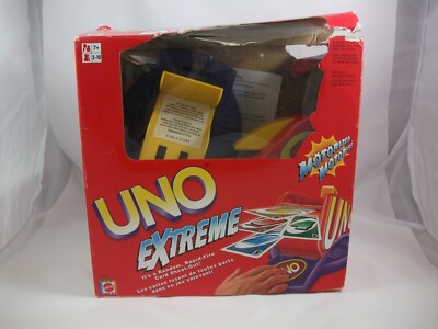 Uno Extreme Card Shooter Electronic Board Game Complete Tested Works | eBay
