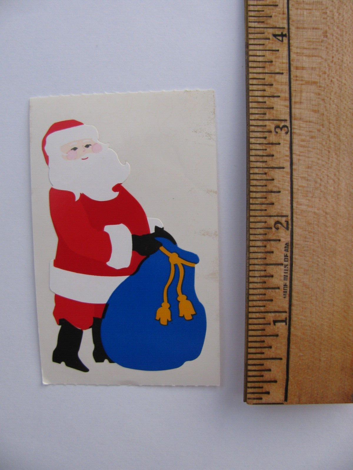 Mrs. Grossman's SANTA with BAG 2" X 3.25" NOS b | eBay
