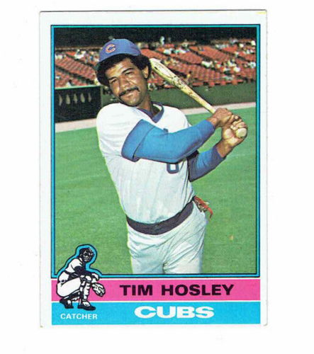 Tim Hosley Chicago Cubs Catcher #482 Topps 1976 #Baseball Card | eBay