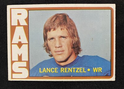 1972 Topps - #81 Lance Rentzel | eBay