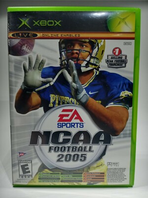 NCAA Football 2005 / Top Spin Combo (Microsoft Xbox, 2004) 865532341782 ...