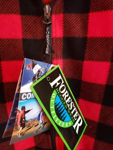 Forester Rugged Wear Jacket 2XL Red Black NWT!! | eBay