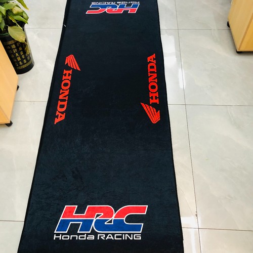 Motorcycle Garage Floor Pit Mat For Honda Racing HRC Racing Floor Mat ...