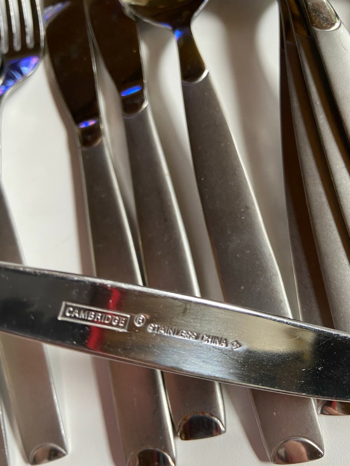CAMBRIDGE Flatware lots - Choose your Stainless Silverware Pattern Lot ...