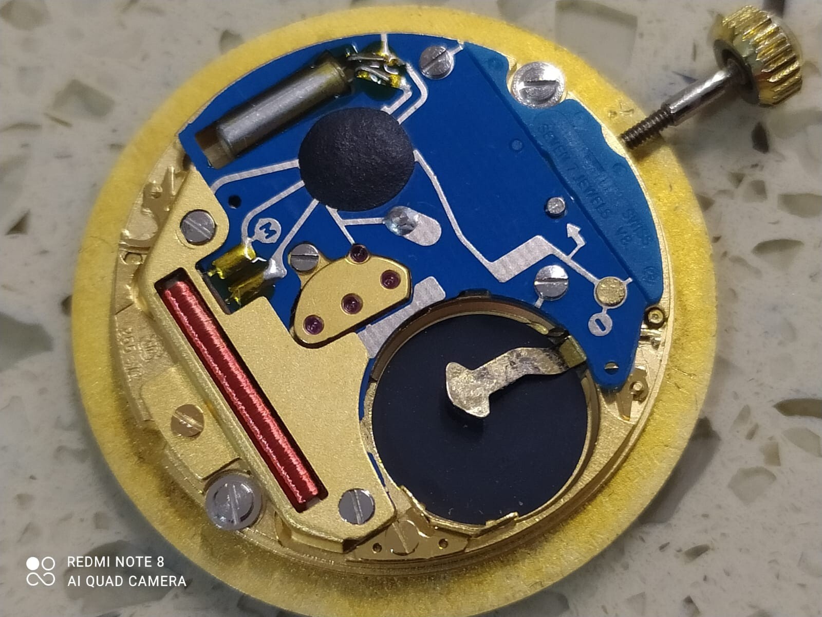 Daniel Mink Caliber: ETA 955 412 Movement With Crown &Dial WORKING For ...