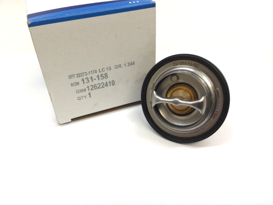 Saturn Buick Pontiac Engine Coolant Thermostat ACDelco 131-158 new OEM ...