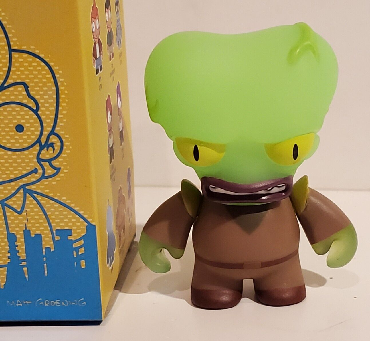 KIDROBOT FUTURAMA UNIVERSE X MORBO THE ANNIHILATOR FIGURE OPEN BLIND ...