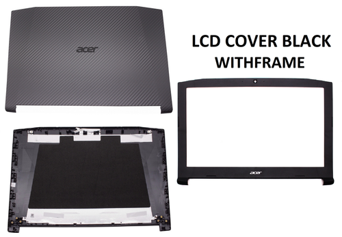 Replacement LCD Back Rear Cover Top Lid Black For Acer Nitro 5 An515-53 ...