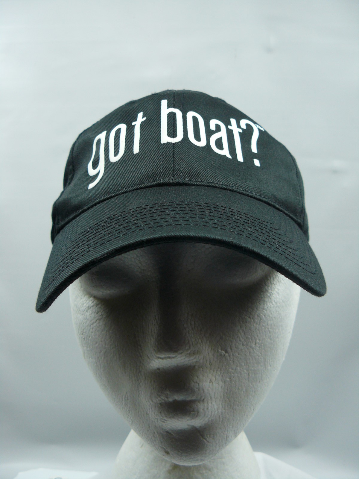 Marine Center IN GOT BOAT? Ball cap - adjustable - Black with with ...