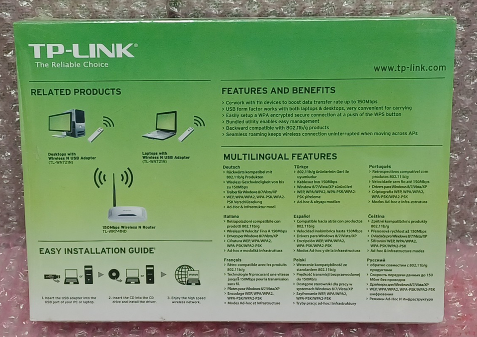 TP-Link TL-WN721N Wireless Adapter New & Sealed | eBay