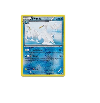 Swanna - 43/149 Rare Reverse Holo Boundaries Crossed Reverse Holo ...