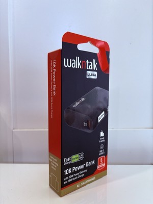 Walk N Talk 10K Power Bank ULTRA FAST CHARGE (PWT-B10K) | eBay
