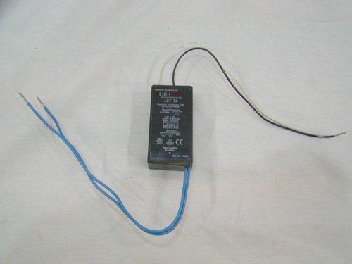 **240 volt** LET 75 240V/12V AC Lightech Transformer 75W Halogen dim | eBay