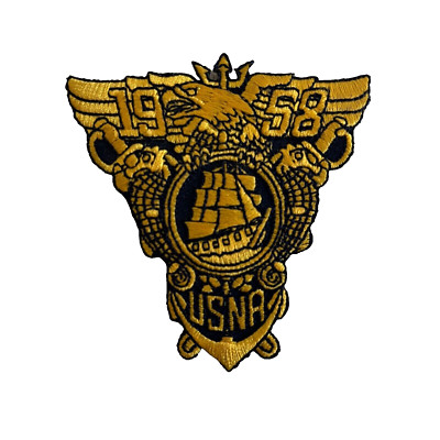 USNA 1958 Patch Vintage United States Naval Academy - Excellent ...