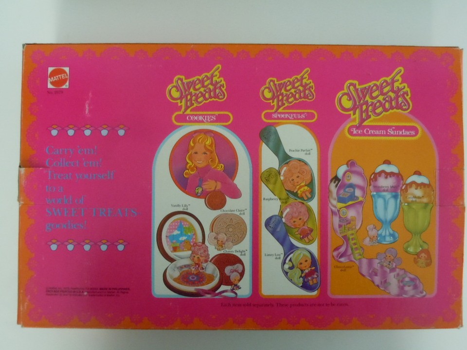 RARE SWEET TREATS 1978 MATTEL GIFT SET OF 3:CARAMELLIE ,VANILLA LILLY ...