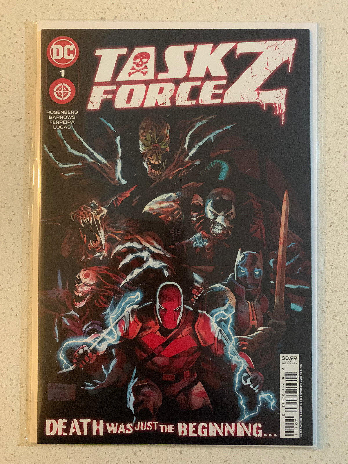 Task Force Z #1 2021 Jason Todd Red Hood Batman Man Bane Zombie DC ...