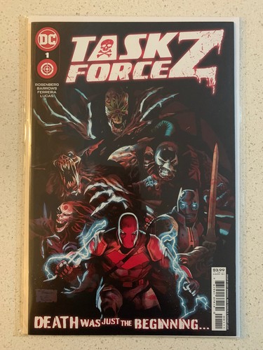 Task Force Z #1 2021 Jason Todd Red Hood Batman Man Bane Zombie DC ...