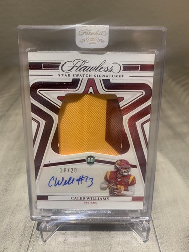 Caleb William Flawless Star Swatch Signatures Patch Auto 18/20 No SSS ...