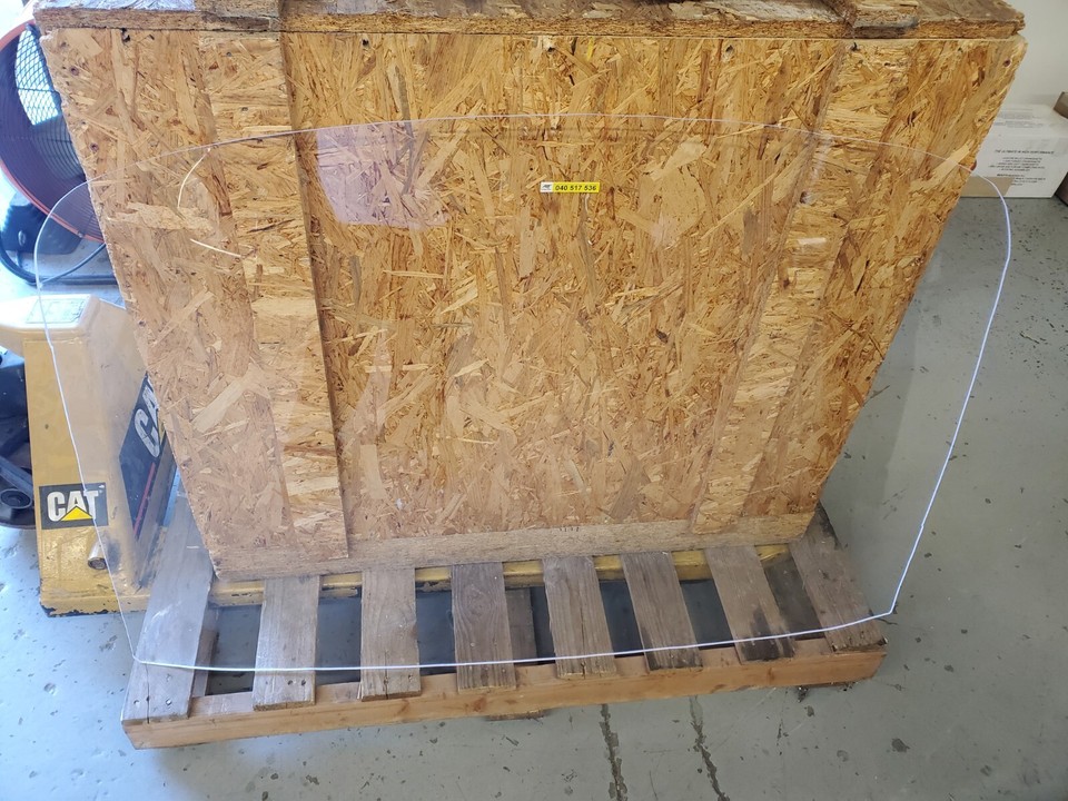 1965 - 1966 Fastback Mustang Plexiglass Competition Rear Window | eBay