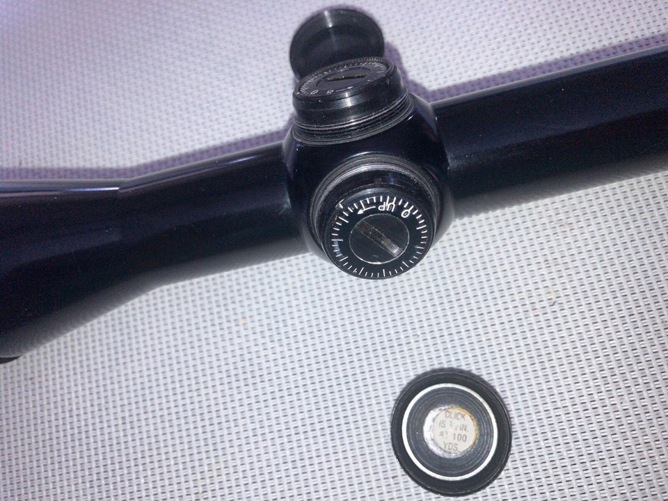 Burris Mini USA made Scope 4-12x with Adjustable Objective | eBay