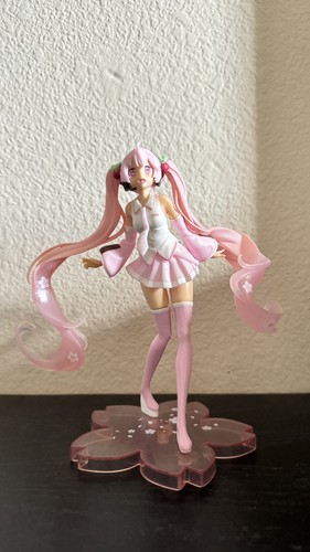 Vocaloid Hatsune Miku Sakura Pink Cherry Blossom Dress Figure | eBay