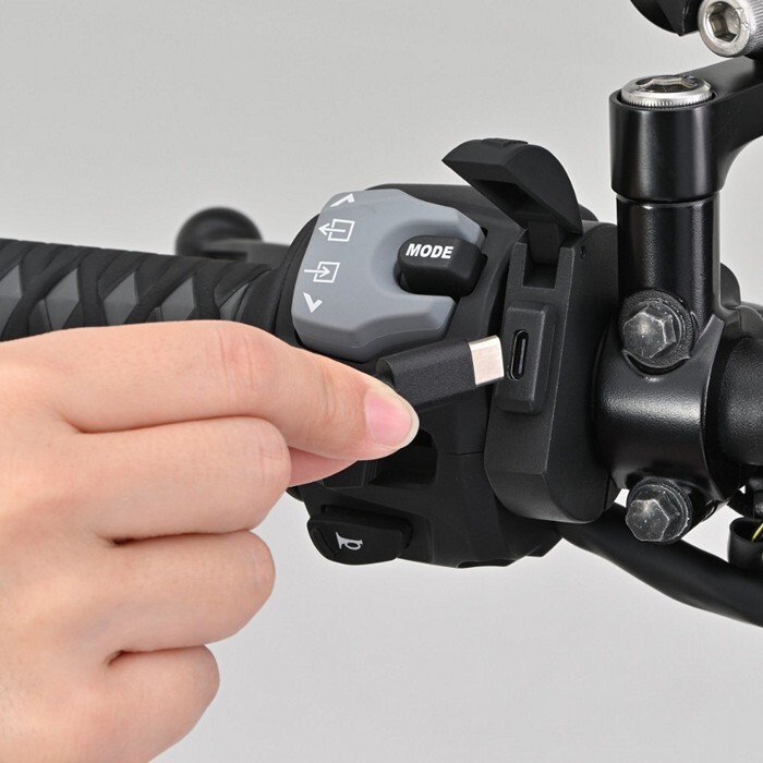 Daytona Usb-C Slim Aluminium Socket Handlebars Connector Handle BAR ...