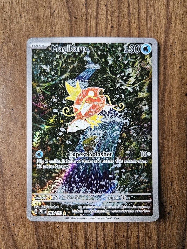 Magikarp 203/193 Sv02: Paldea Evolved Illustration NM | eBay