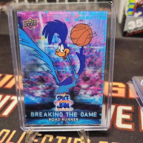 2021 Upper Deck Space Jam Road Runner Breaking The Game 3D Lenticular ...