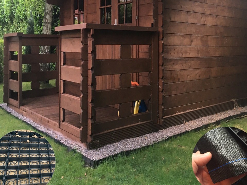 ECODECK Garden Shed Base Kit Heavy Duty Membrane Eco Slab for Shed ...