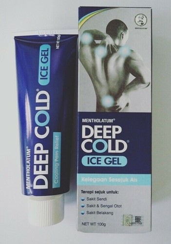 3 x 100g MENTHOLATUM Deep Cold Ice Gel For Arthritis, Muscle ...