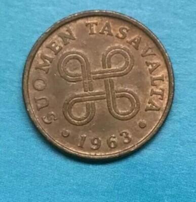 1963 1 Penni coin - Finland - Suomen Tasavalta | eBay UK