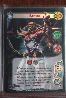 Universal Fighting System Soul Calibur III Promo ***Abyss*** Set SC3P ...