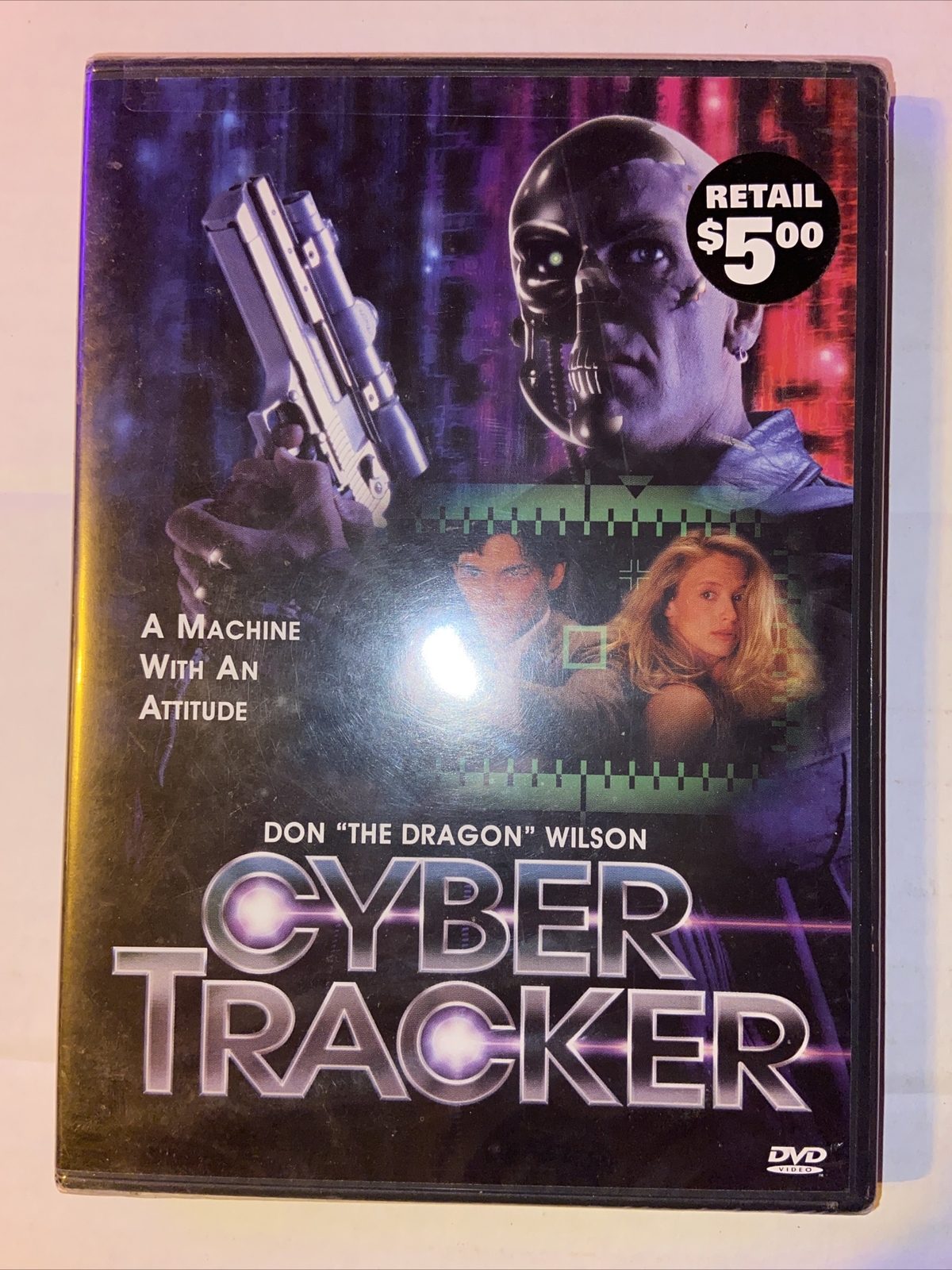 Cyber Tracker DVD Don “The Dragon” Wilson Sci-fi Action 2002 Cult ...
