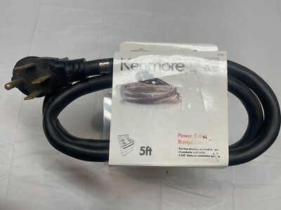 Range Oven Electric Power Cord 4 Prong Wire 50 Amp 5' Foot Heavy Duty ...