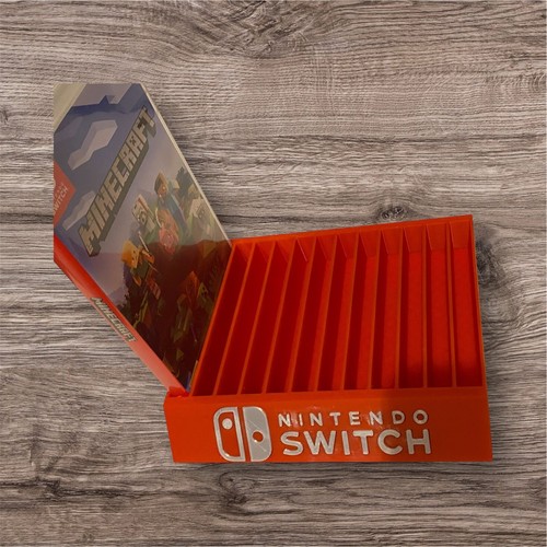 2x Nintendo Switch Game Case Holders - Display For Game Boxes, Gift ...