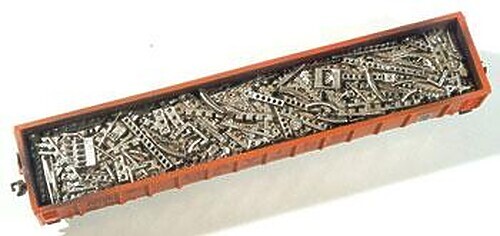 Chooch Stamping Scrap Load - HO Scale Model Train Freight Car Load ...