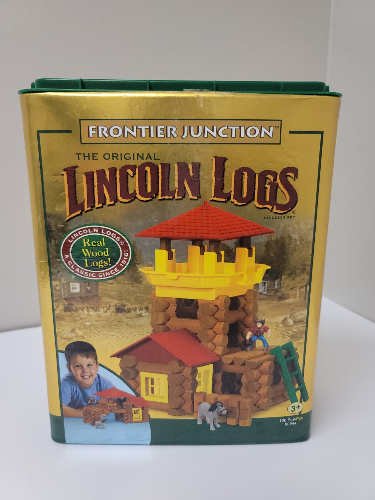 The Original Lincoln Logs Frontier Junction Set Log Hasbro 91 Total ...