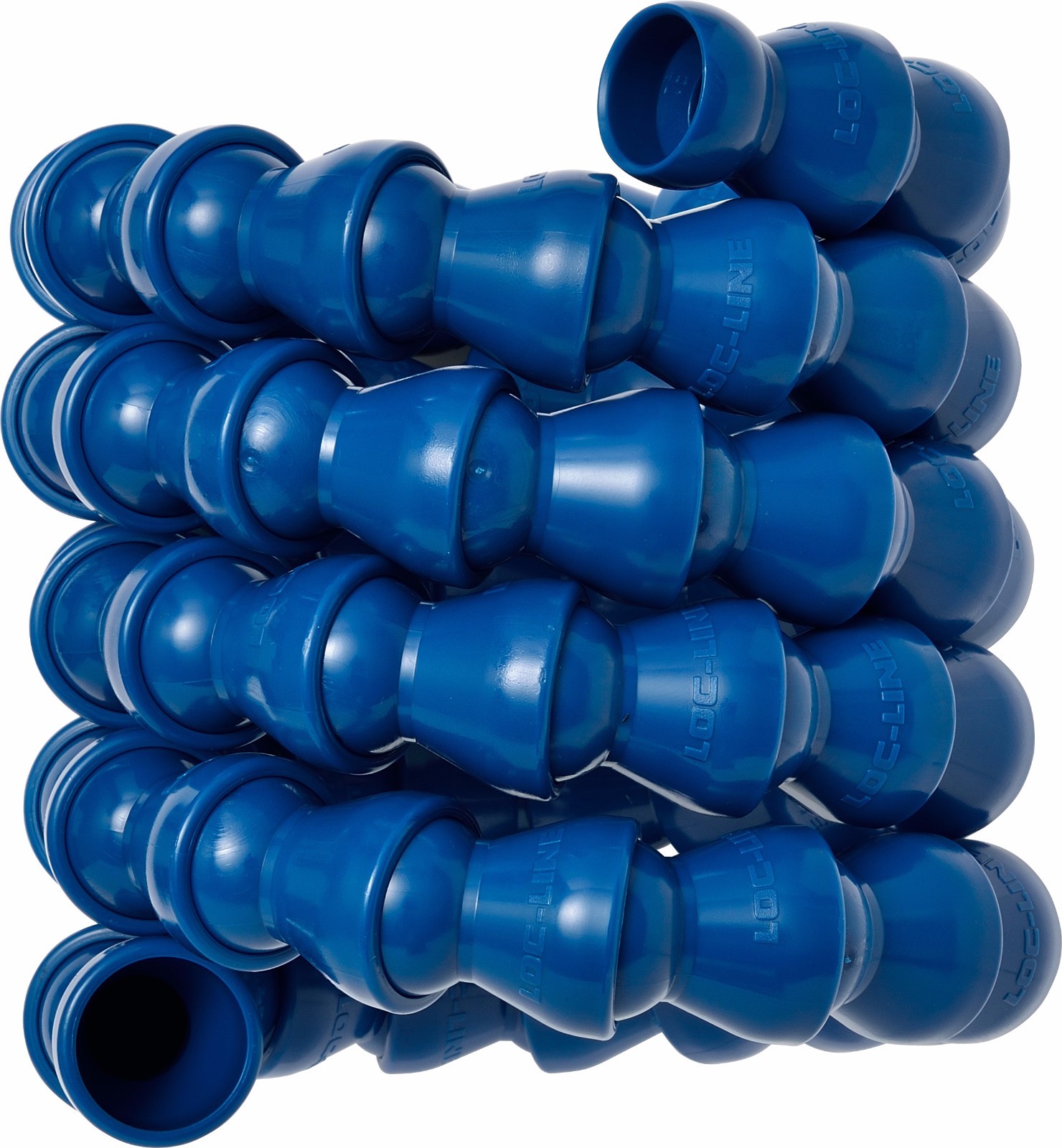 (1) 5' Long Coil of 1/2" Blue Loc-Line® USA Original Modular Hose ...