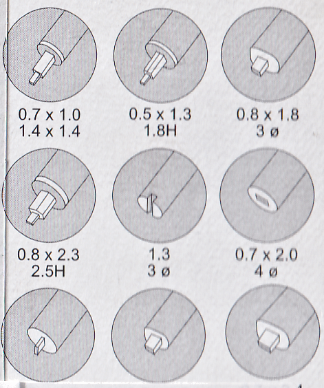 Alignment Tool Set 10 Pieces for Transistor Radios CB HAM TV Core Slugs ...