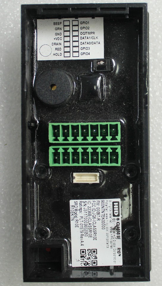 HID iCLASS SE R10 SMART READER 900NTNTEK00000-No Mounting 90 Day ...