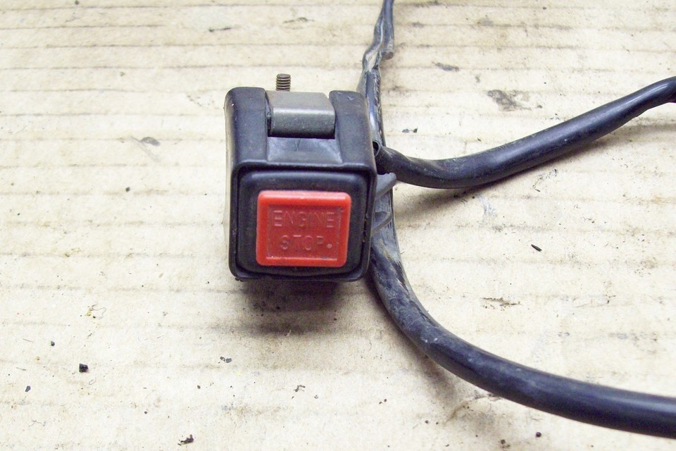 YAMAHA KILL SWITCH SHUT OFF BUTTON YZ TT WR IT TY 80125 175 200 350 400 ...